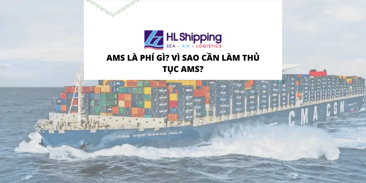 Ams là phí gì? Vì sao cần làm thủ tục AMS? - HL Shipping